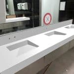 HIMACS Alpine White Solid Surface | White Solid