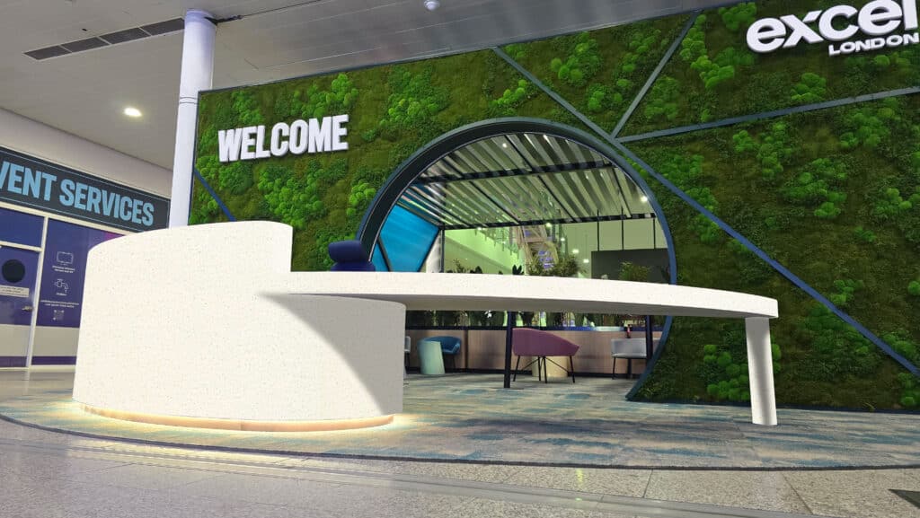 HIMACS Andromeda Solid Surface | White Speckled